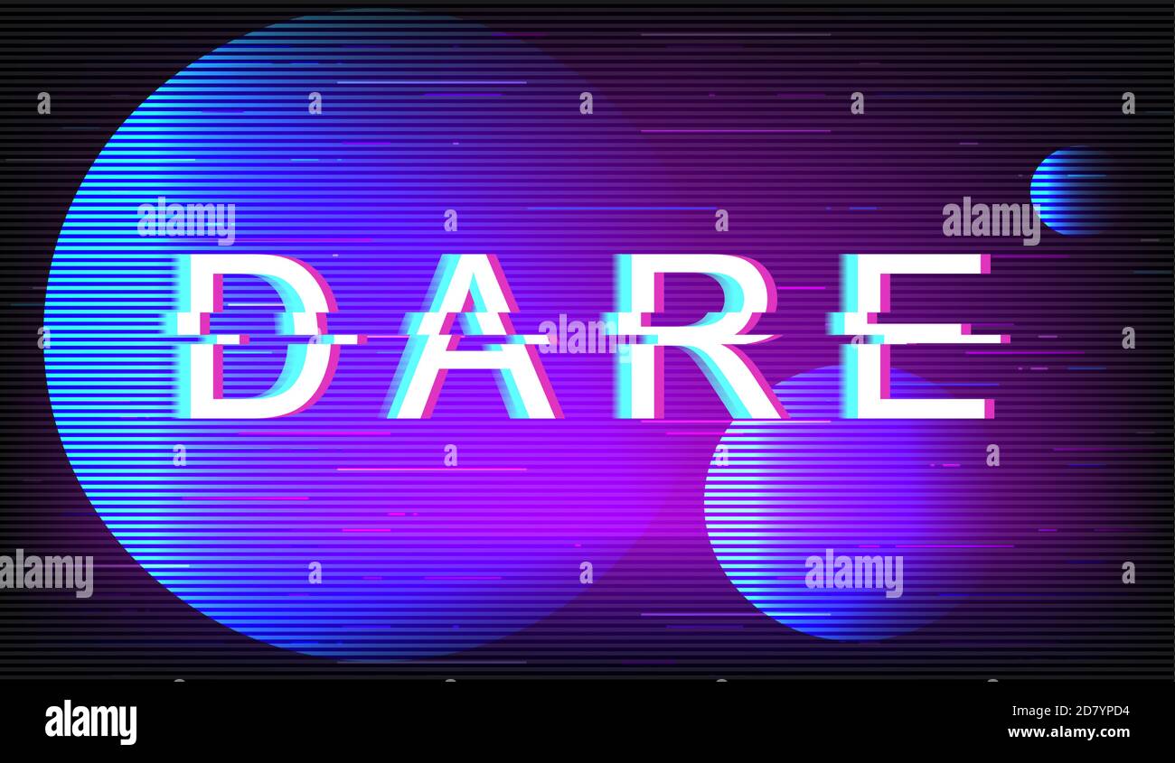 Dare sign Stock Vector Images - Alamy