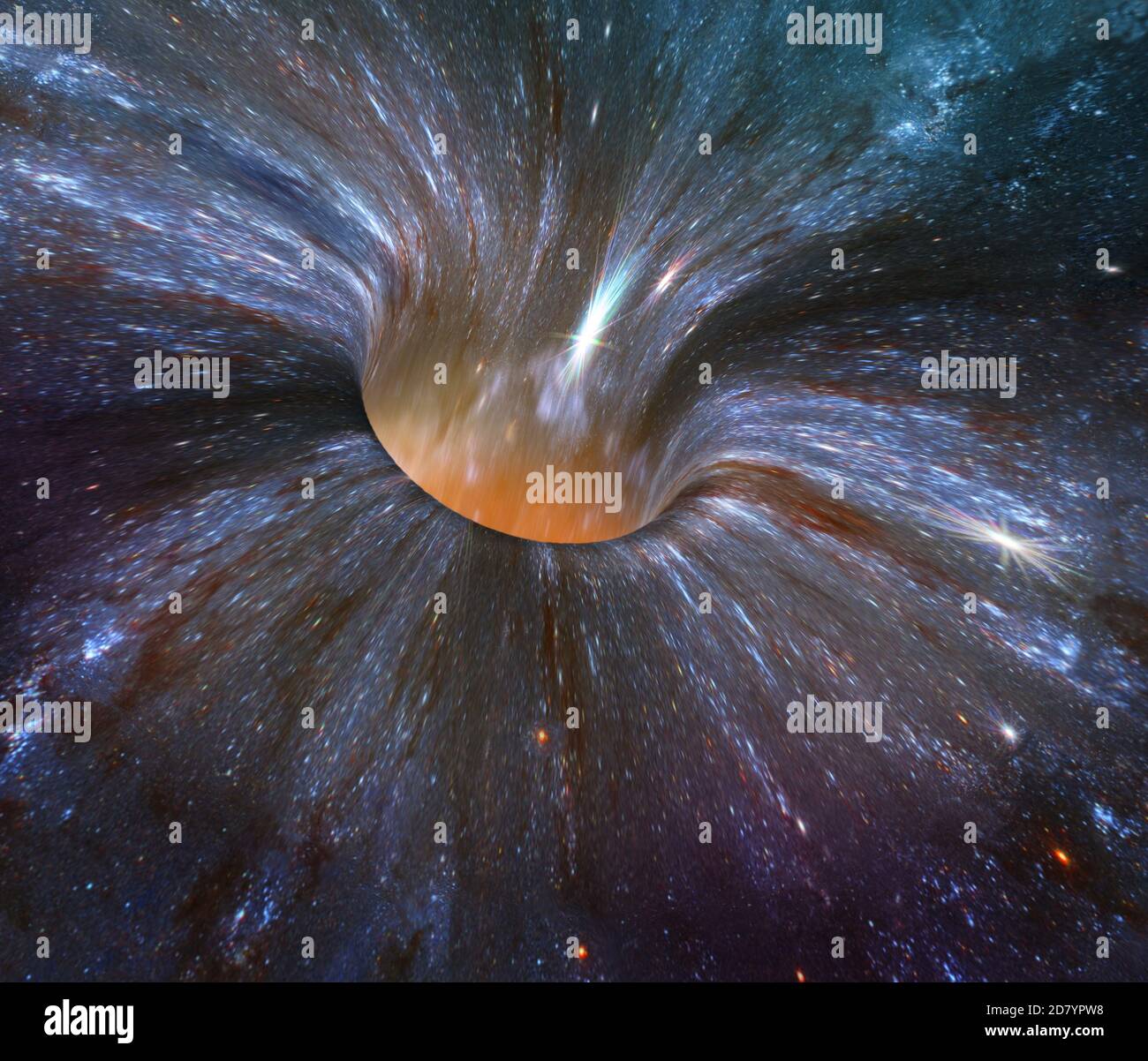 Three Dimensional Black Hole Model