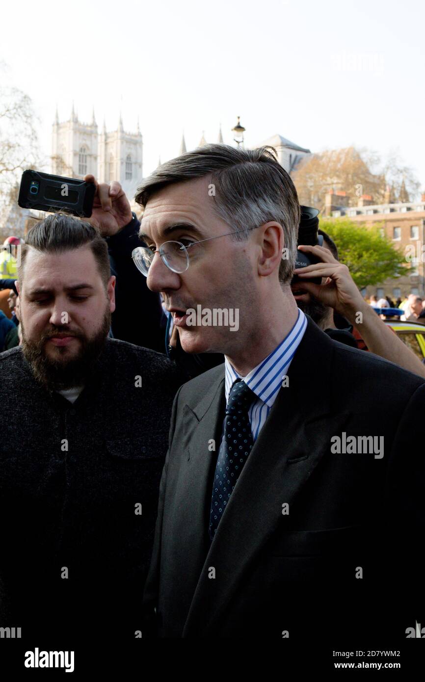 London, United Kingdom, March 29th 2019:- Conservative Member of ...