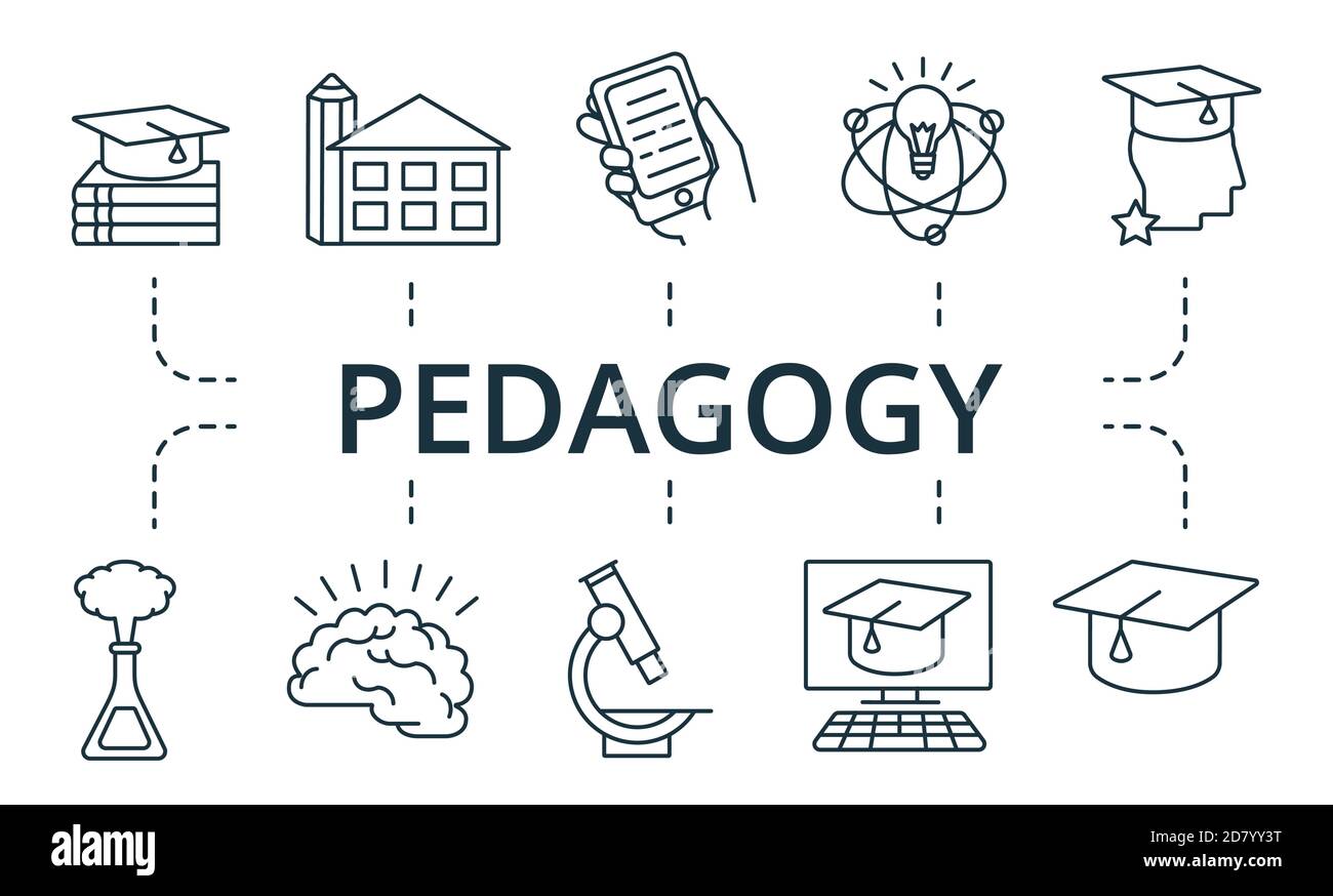 Pedagogy school school certificate school Stock Vector Images - Alamy