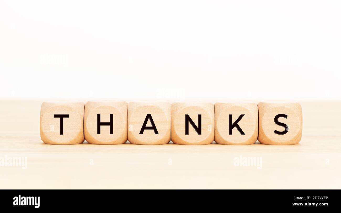 Thanks text message hi-res stock photography and images - Alamy