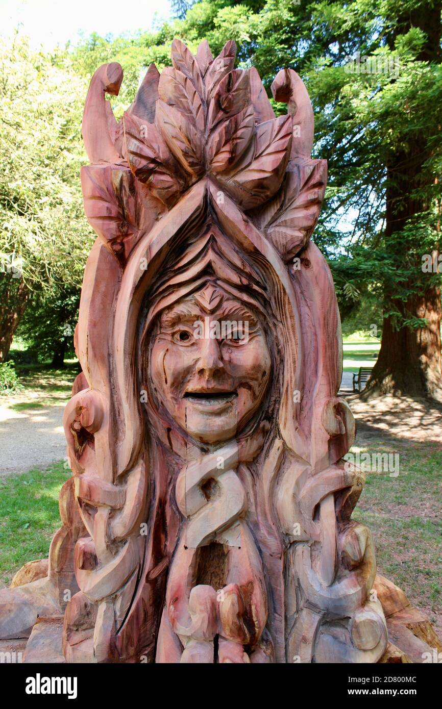 A Chainsaw Sculpture by Artist Christopher Bain at Staunton Country ...