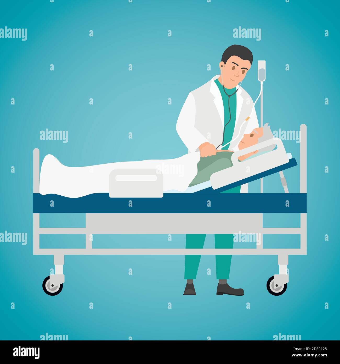 Health visit Stock Vector Images - Alamy