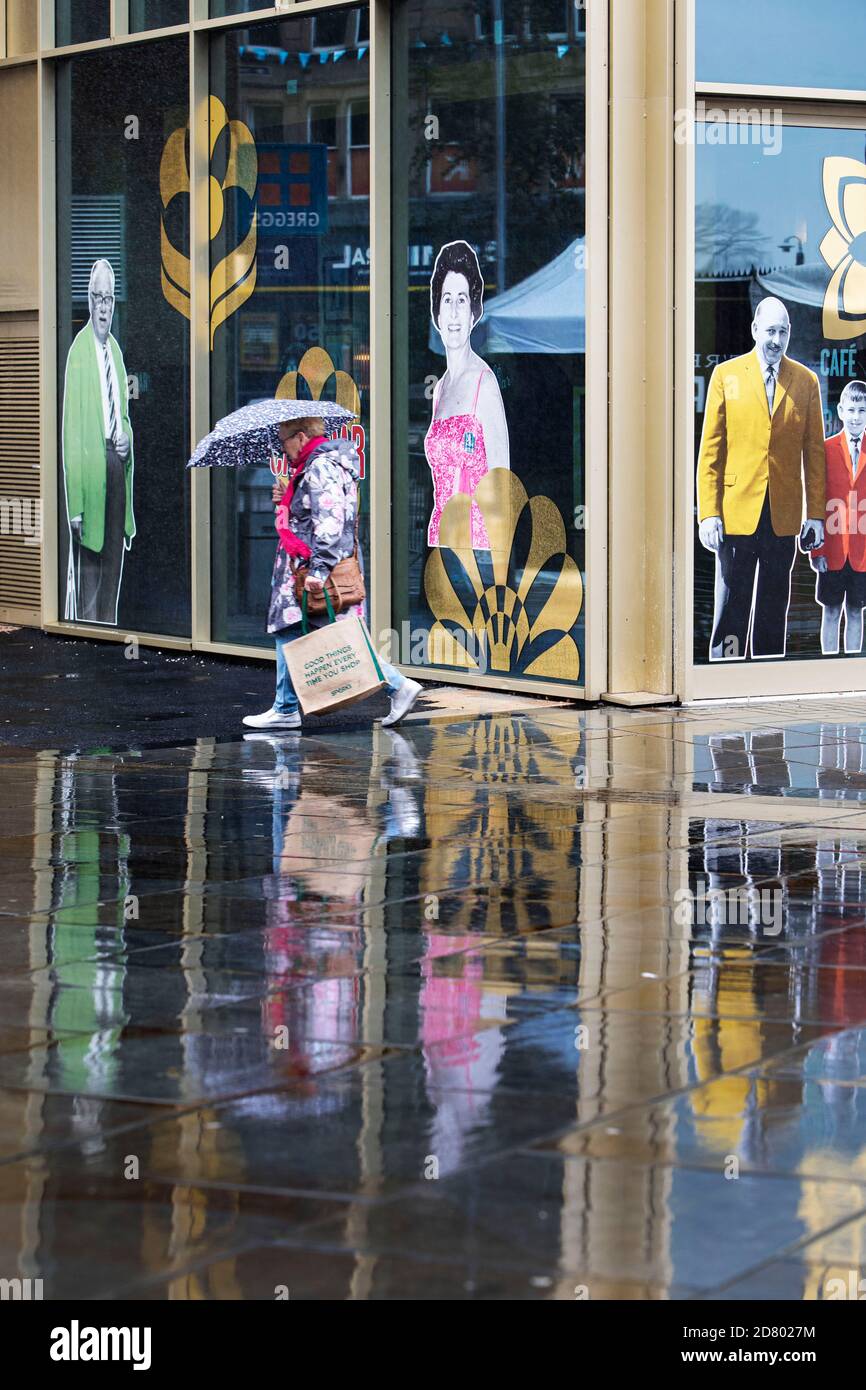 Barnsley Market, Barnsley City Centre Stock Photo - Alamy