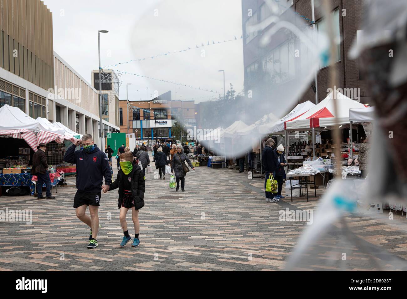 Barnsley Market, Barnsley City Centre Stock Photo - Alamy