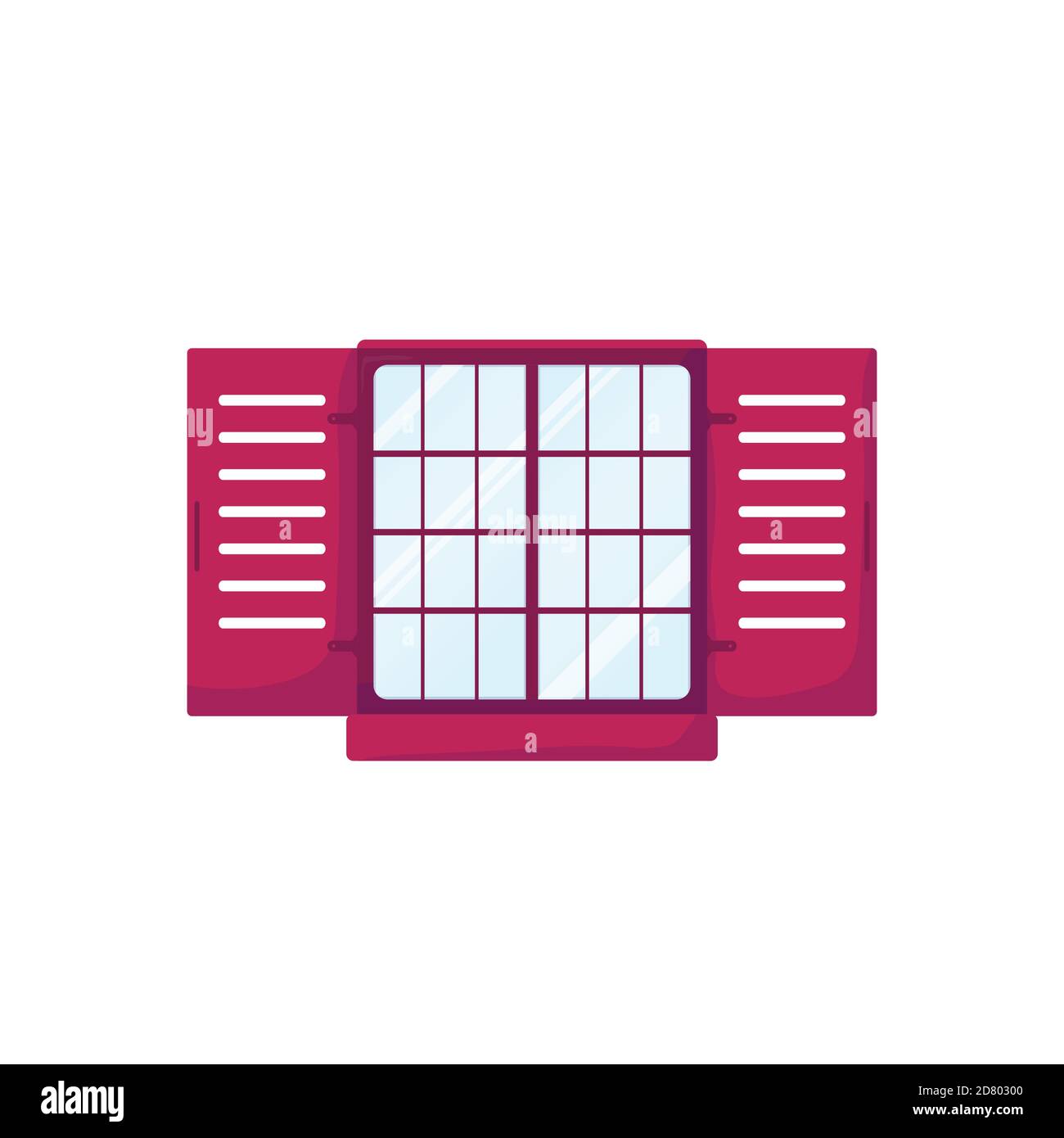 Detail window white frame Stock Vector Images - Alamy