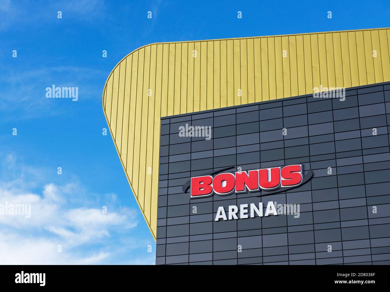 The Bonus Arena, Myton Street, Hull, East Yorkshire, England UK Stock ...