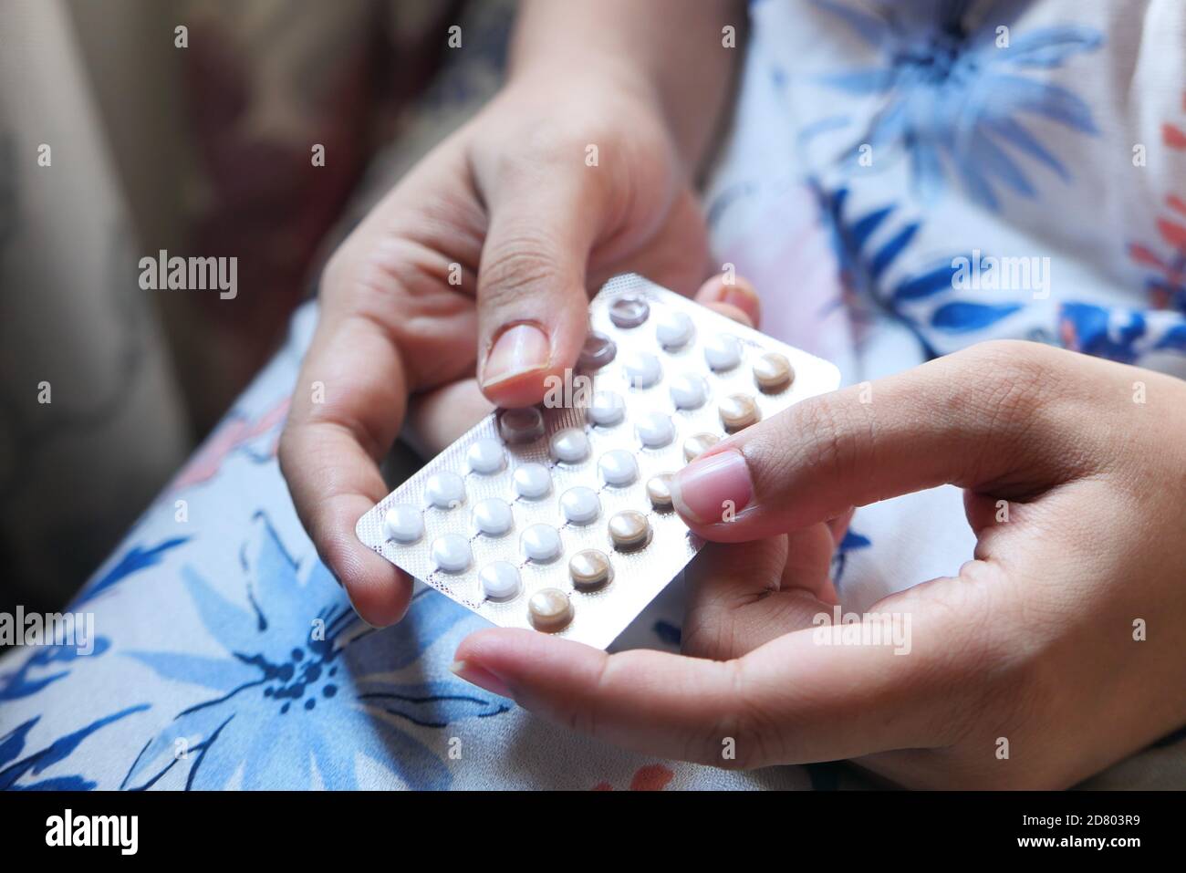 Birth control packet hi-res stock photography and images - Alamy