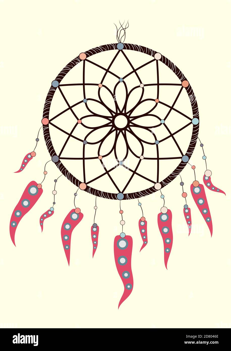 dream catcher boho native american indian talisman dreamcatcher ...