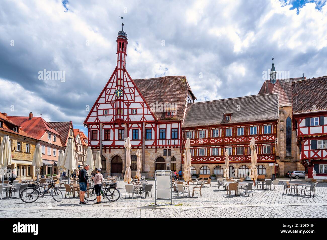 City hall, Forchheim, Bavaria, Germany Stock Photo - Alamy