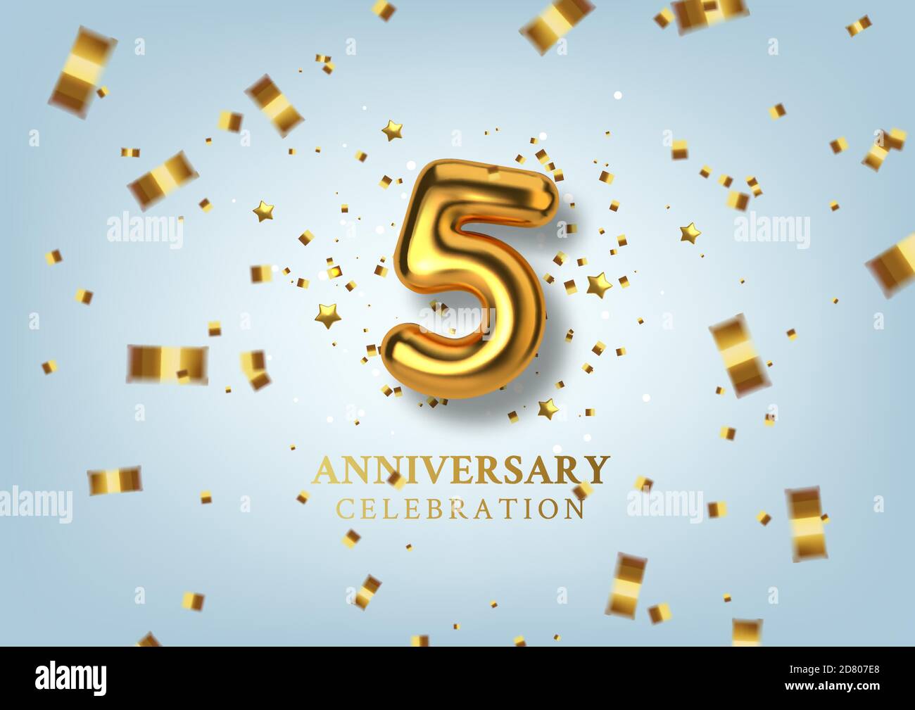 5th birthday balloon hi-res stock photography and images - Alamy