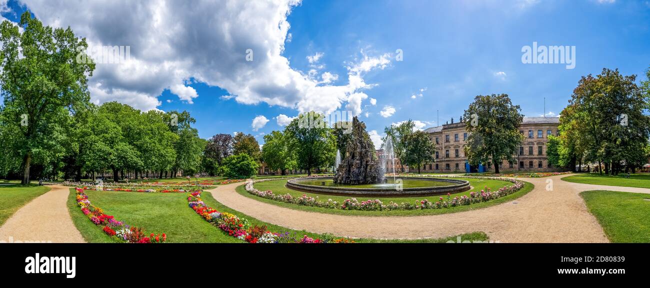 Castle in Erlangen, Bavaria, Germany Stock Photo - Alamy