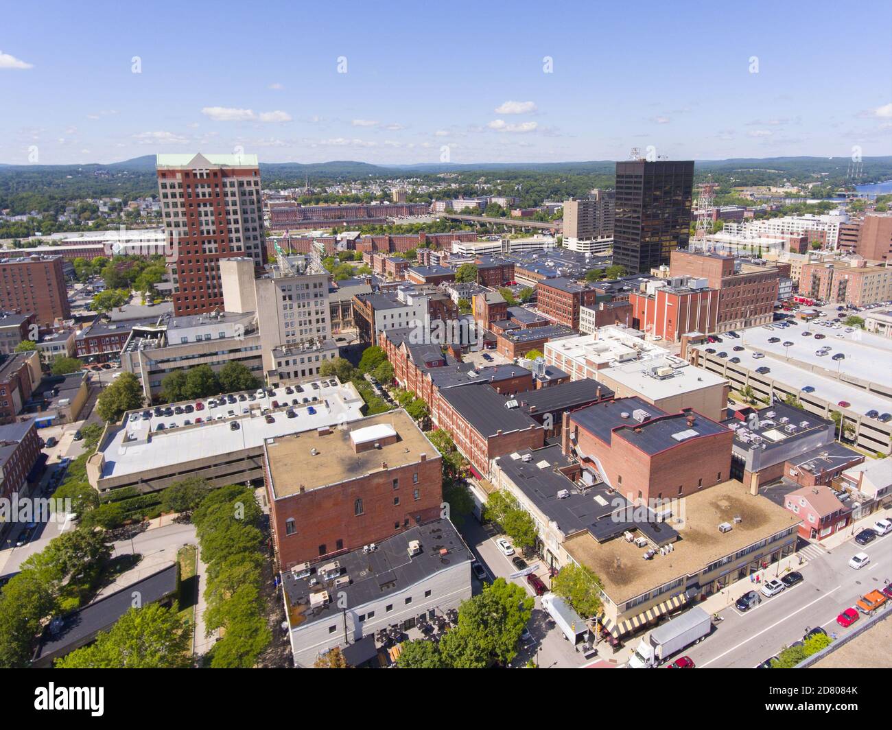 Manchester new hampshire downtown hi-res stock photography and images ...