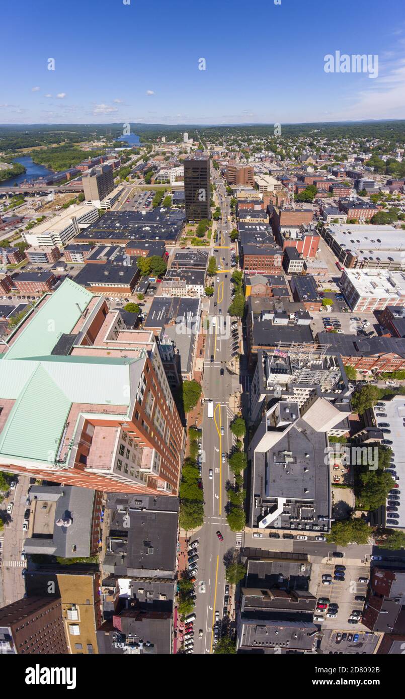 Manchester new hampshire downtown hi-res stock photography and images ...