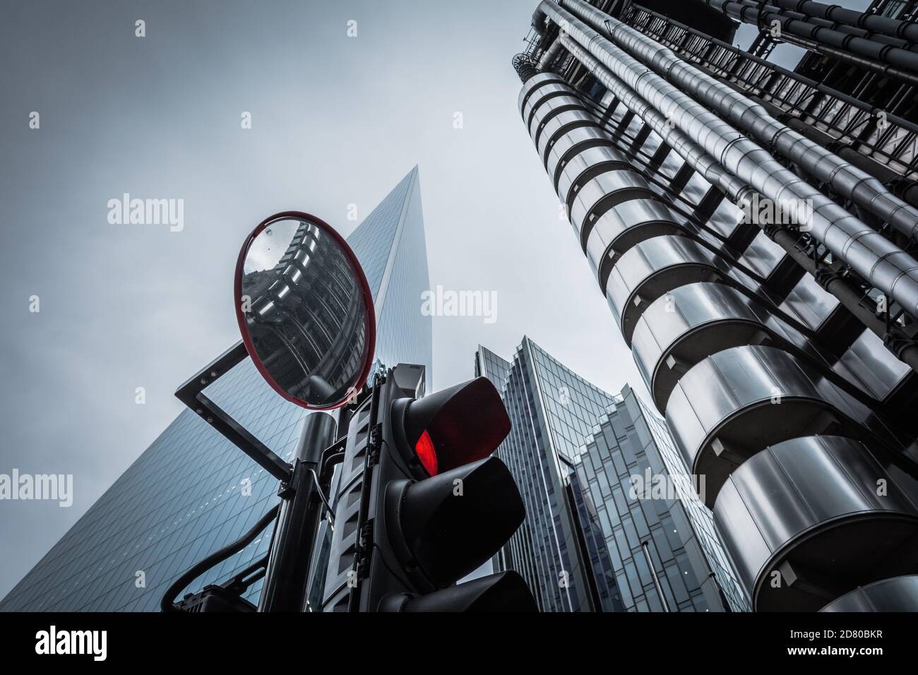 The Lloyd's building, also known as the Inside-Out Building, on ...