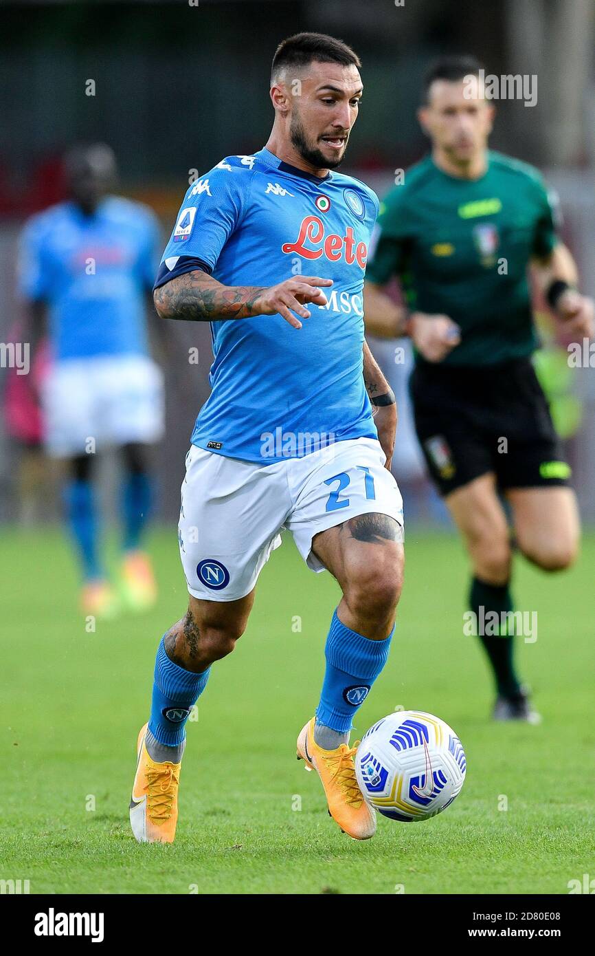 Matteo Politano of SSC Napoli during the Serie A match between ...