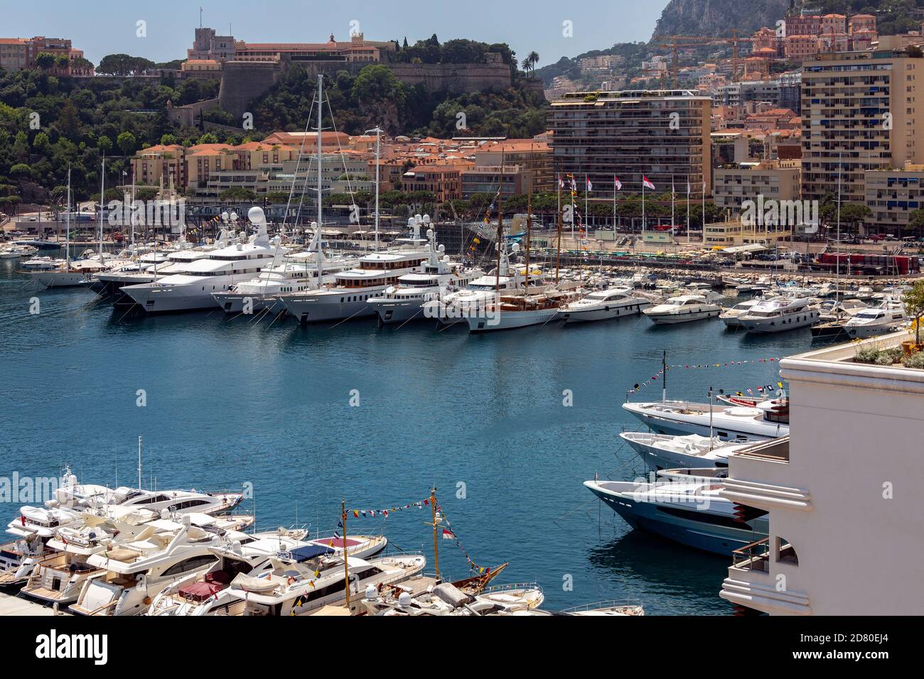 The Principality of Monaco, a sovereign city state, located on the ...