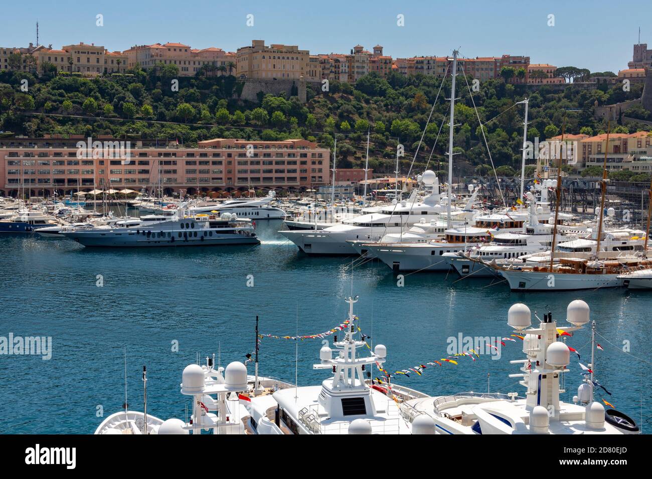 The Principality of Monaco, a sovereign city state, located on the ...