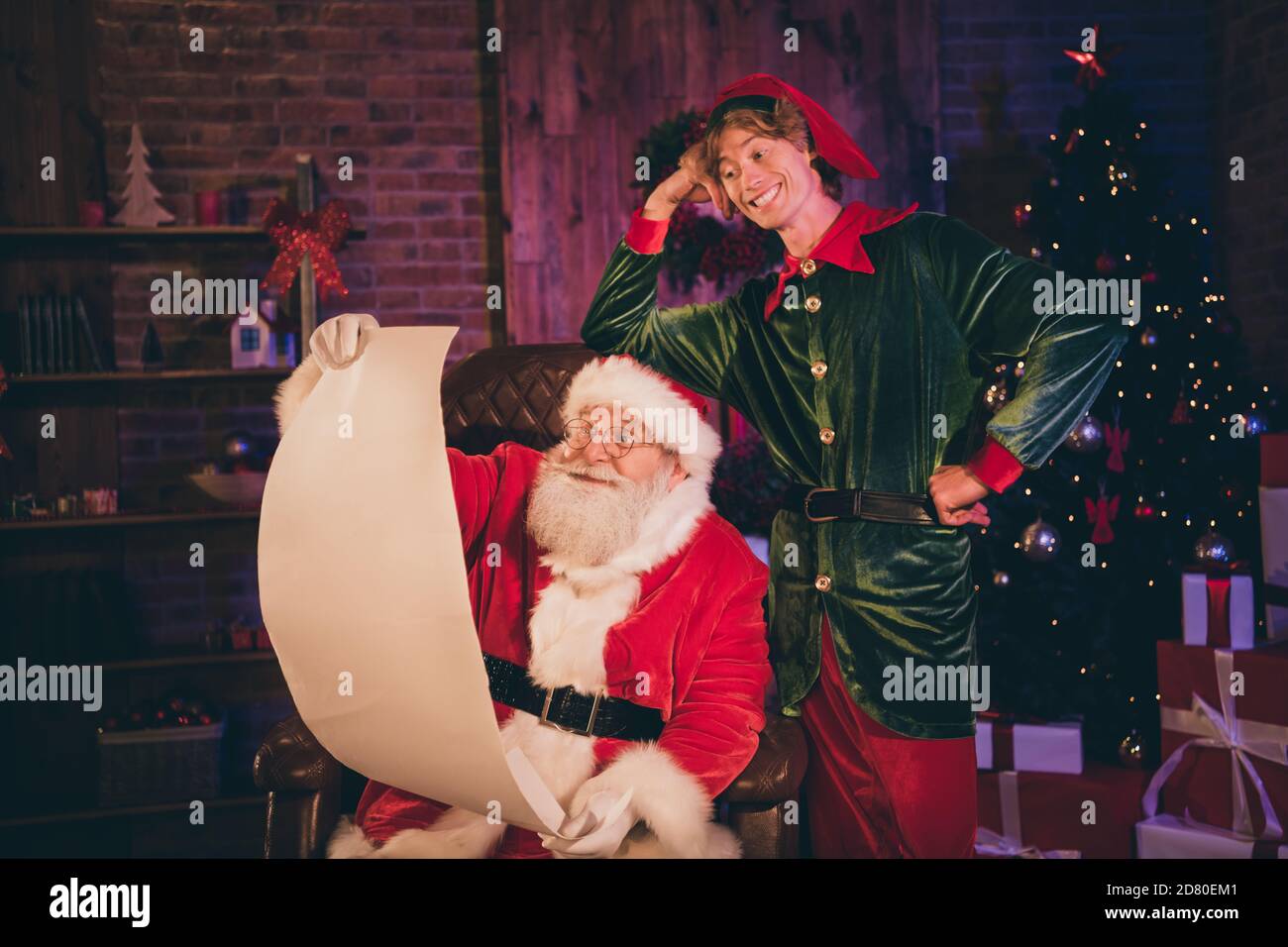 Naughty Santa Claus Lap