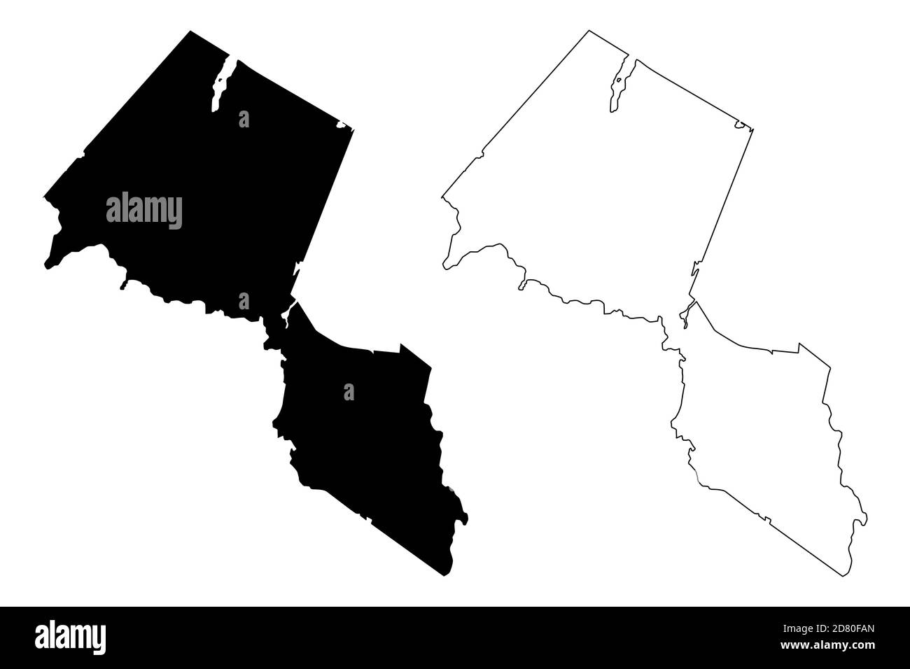 Map of paterson hi-res stock photography and images - Alamy