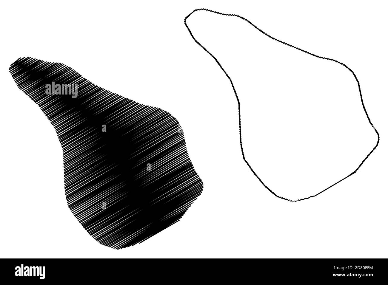 Zaria City (Federal Republic of Nigeria, Kaduna State) map vector ...