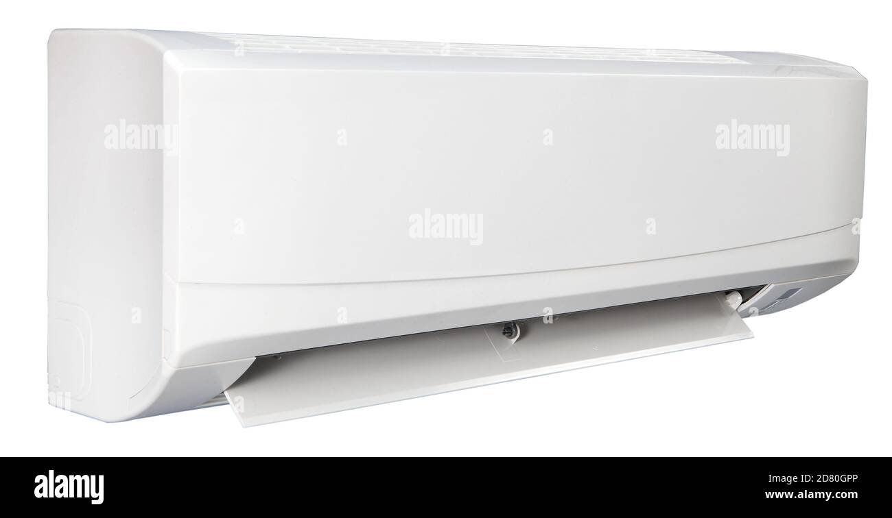 Split air conditioner Cut Out Stock Images & Pictures - Alamy