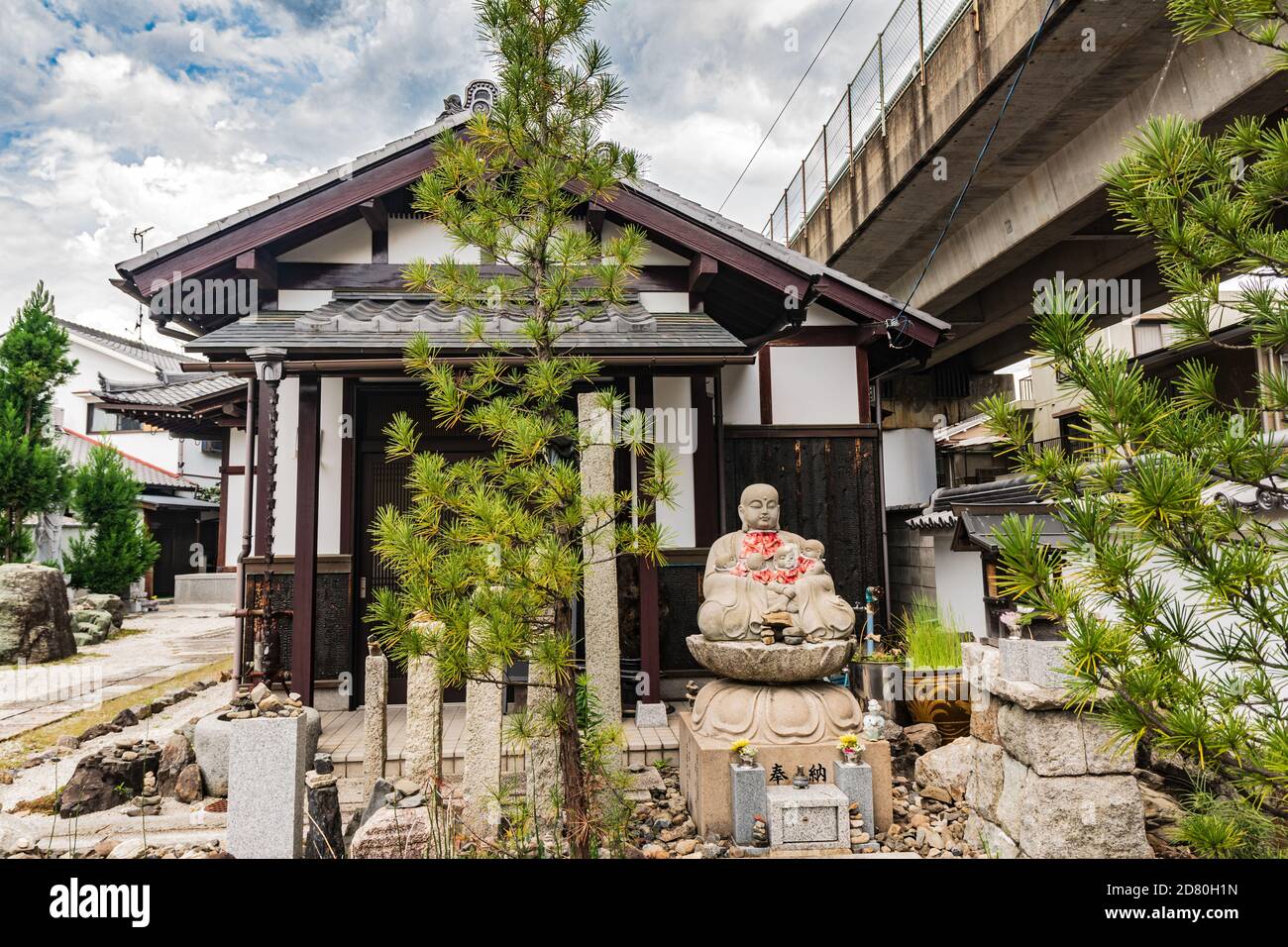Kyoto, Japan, Asia - September 4, 2019 : Small Temple near the ...
