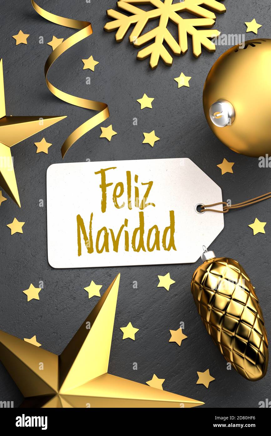 Feliz navidad hi-res stock photography and images - Alamy