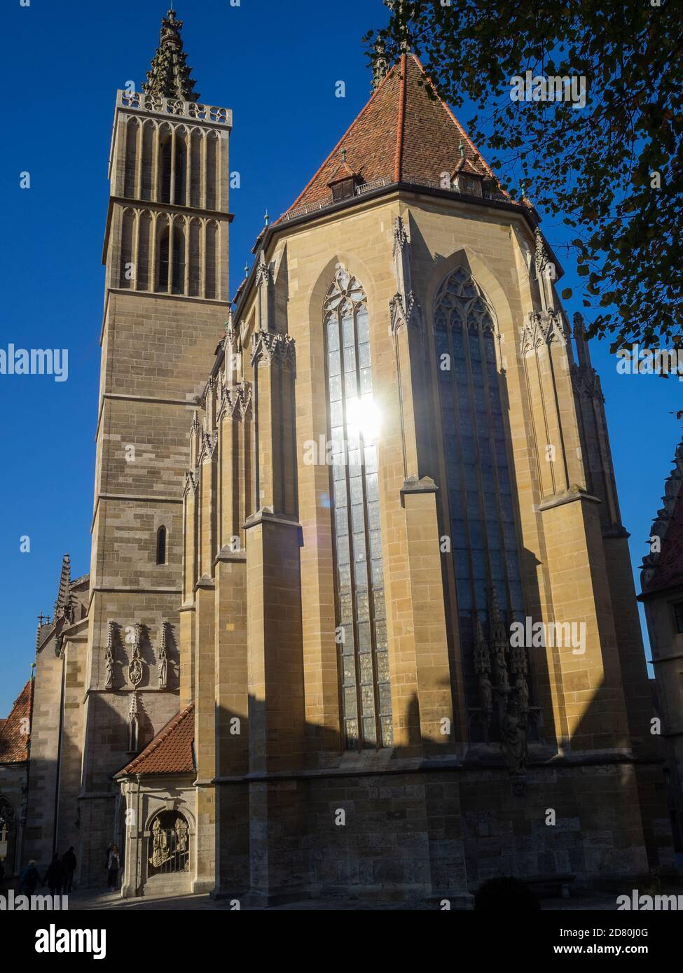 Rothenburg ob der Tauber St. Jakob Church Stock Photo - Alamy