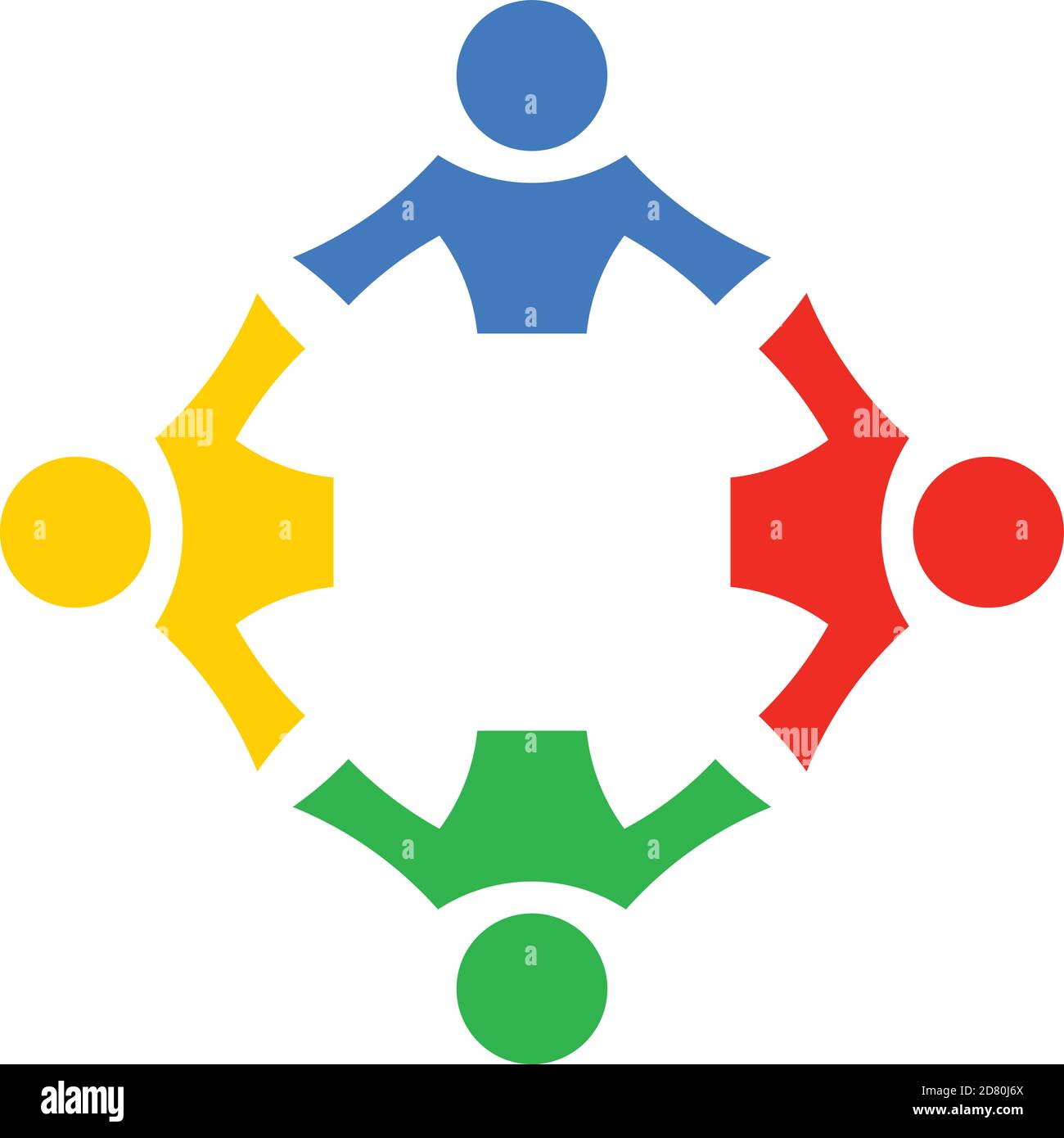 Teamwork people community, vector graphic Stock Vector Image & Art - Alamy