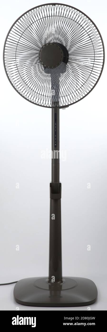 Stand Fan -A machine using an electric motor to rotate vanes in order ...