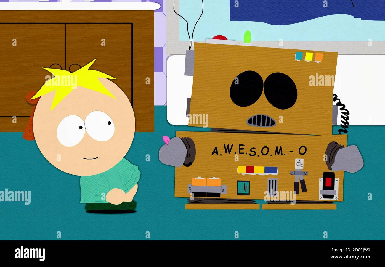 South park cartoon butters hi-res stock photography and images - Alamy