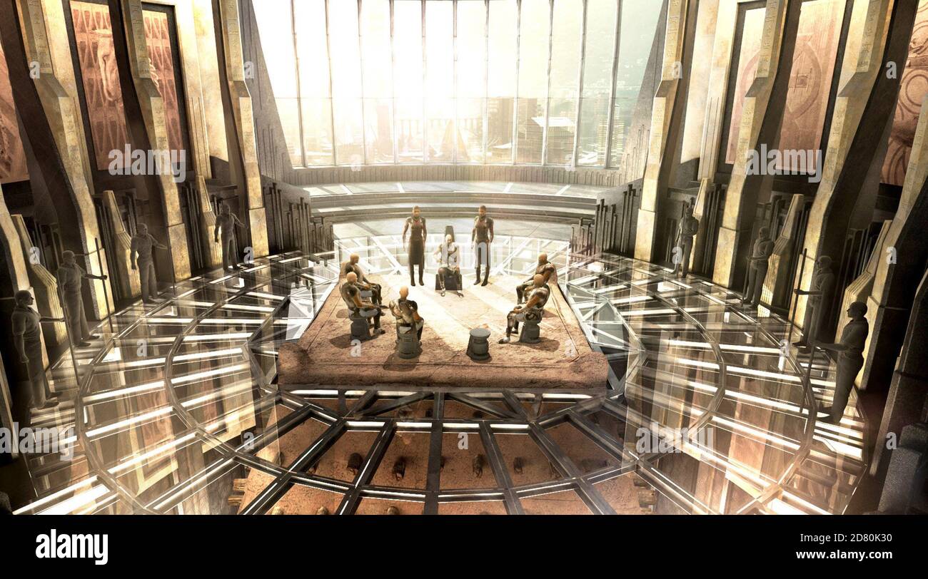 Black Panther Year : 2018 USA Director : Ryan Coogler Concept Art by ...