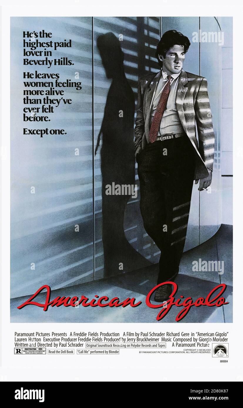 American Gigolo Year : 1980 USA Director : Paul Schrader Richard Gere ...