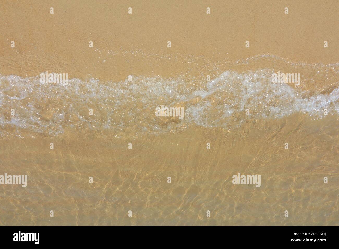 Texture background with surf, sea water and sand on the beach Stock ...