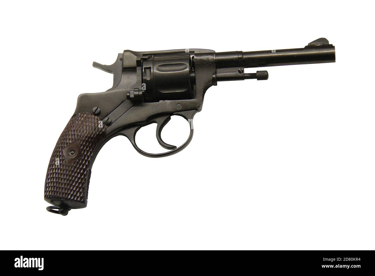 A Classic Military Revolver Hand Gun Weapon Stock Photo - Alamy