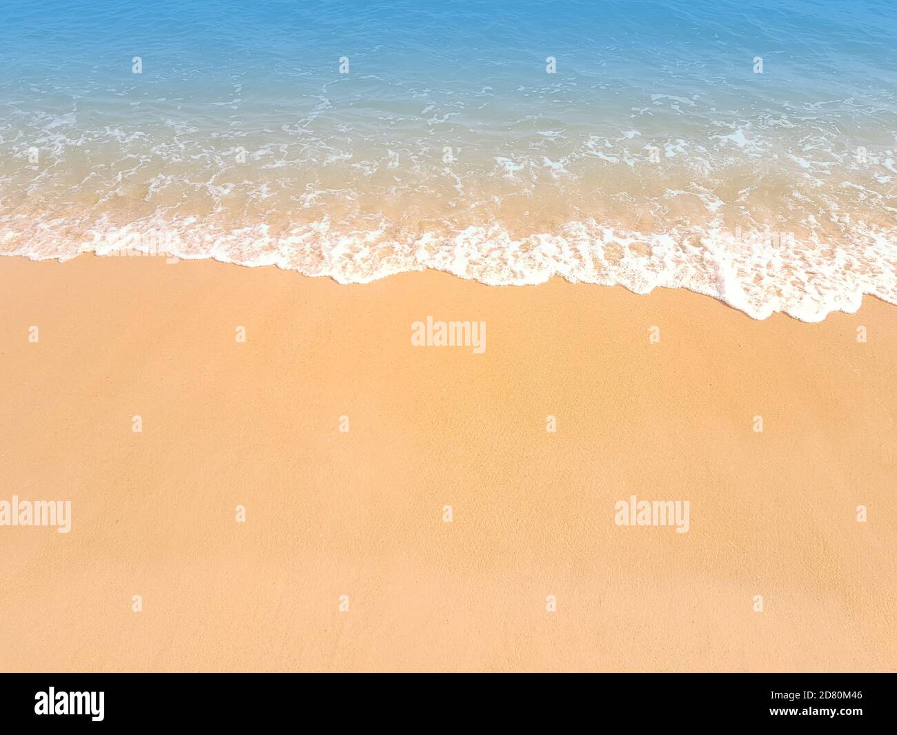 Texture background with surf, sea water and sand on the beach Stock ...