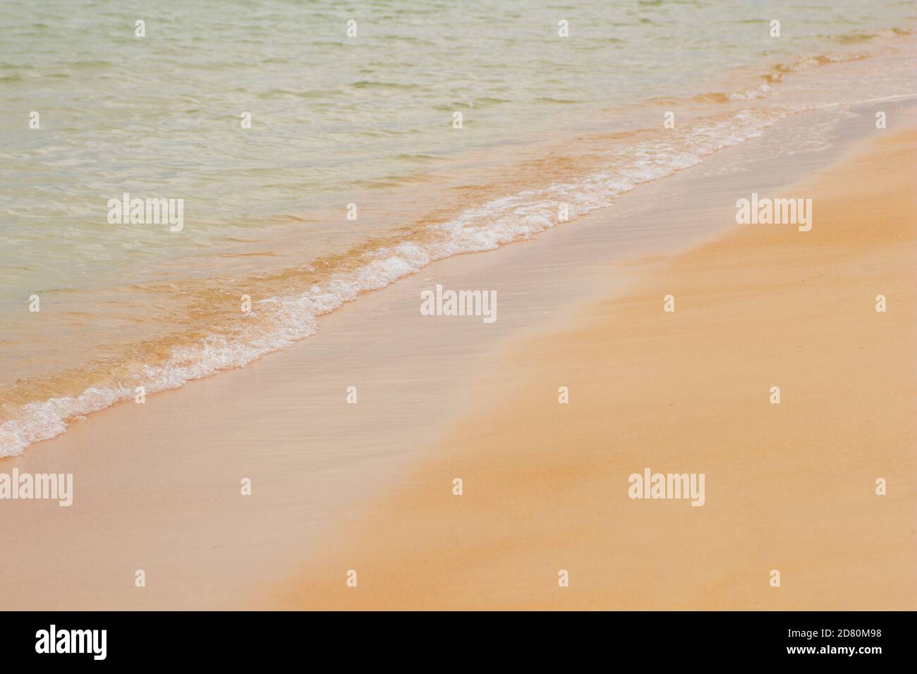 Texture background with surf, sea water and sand on the beach Stock ...