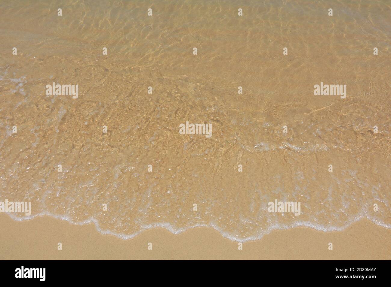 Texture background with surf, sea water and sand on the beach Stock ...