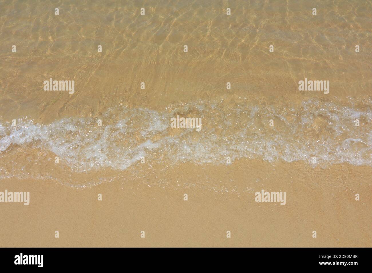 Texture background with surf, sea water and sand on the beach Stock ...