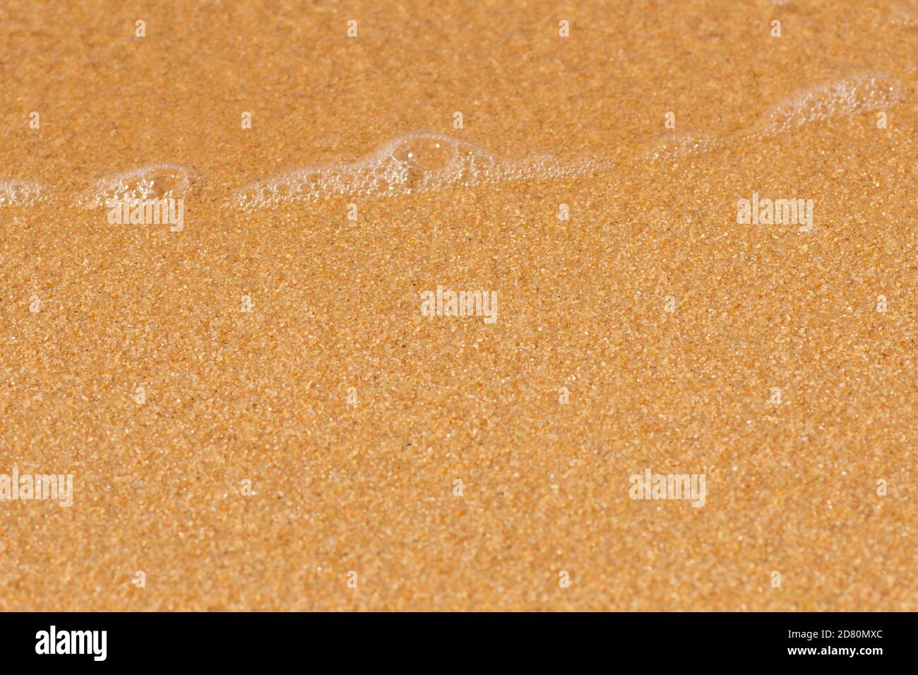 Texture background with surf, sea water and sand on the beach Stock ...