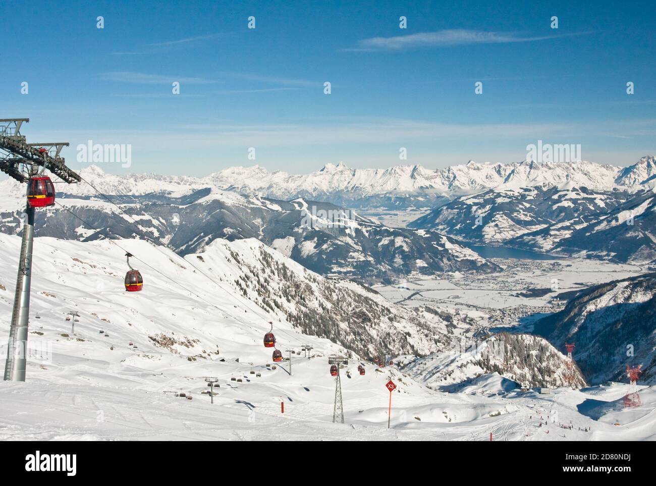 Ski resort of Kaprun, Kitzsteinhorn glacier. Austria Stock Photo - Alamy