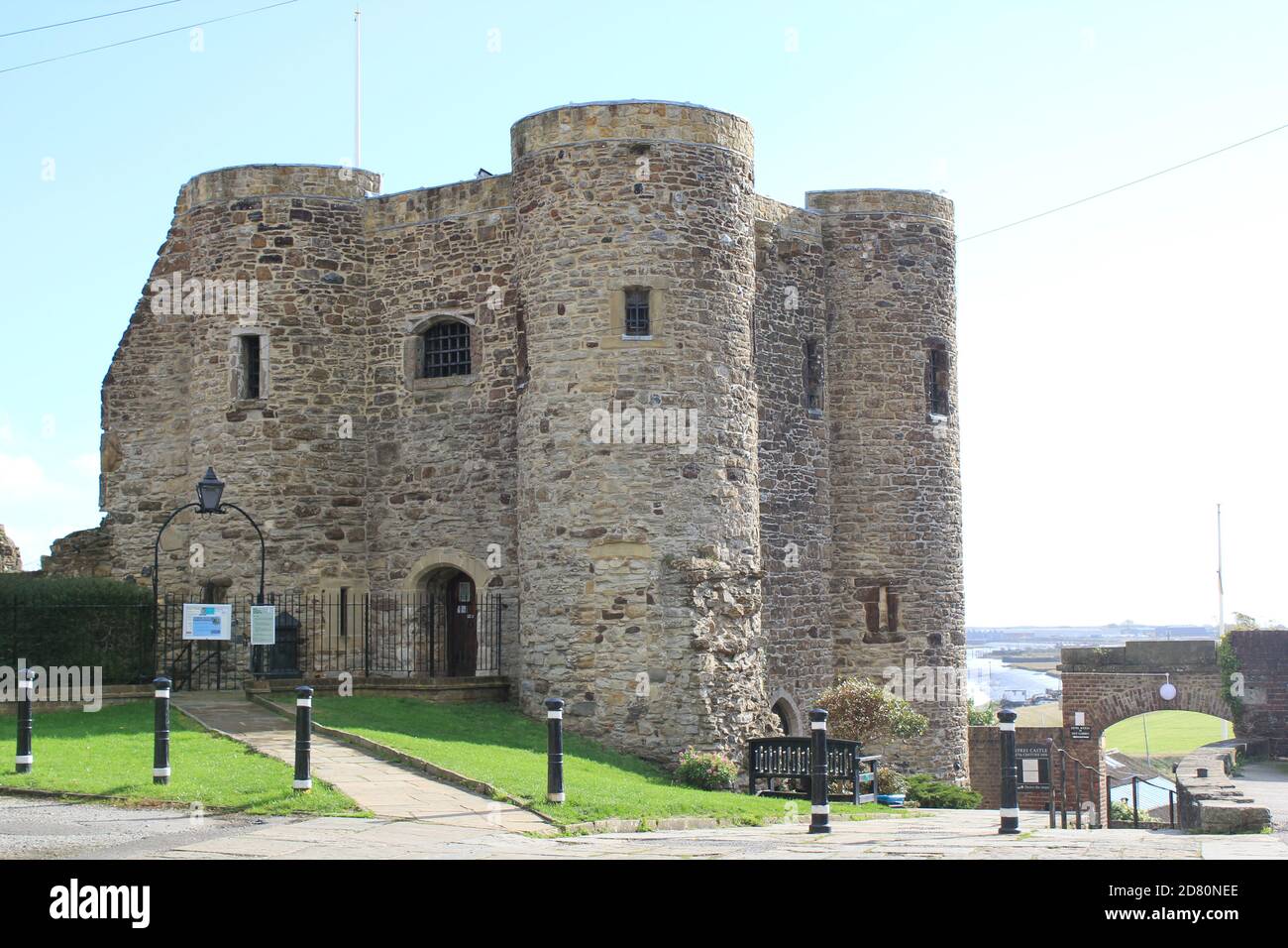 14th-century Ypres Tower, which formed part of Rye’s defenses with ...