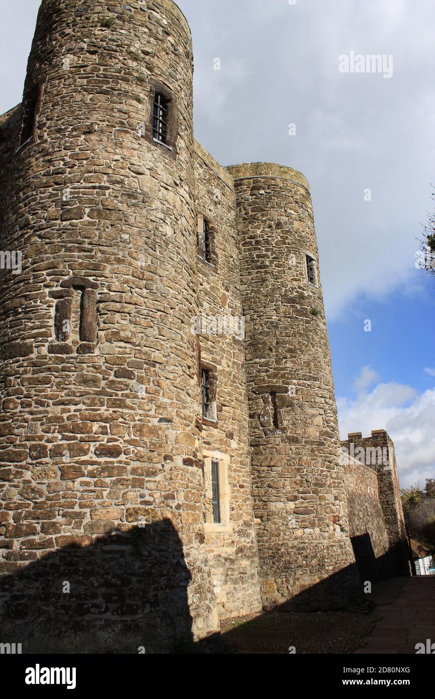 14th-century Ypres Tower, which formed part of Rye’s defenses with ...