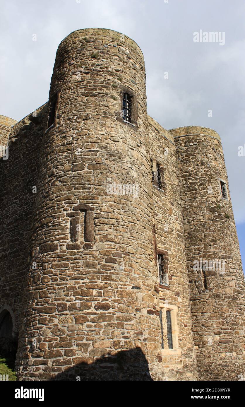 14th-century Ypres Tower, which formed part of Rye’s defenses with ...