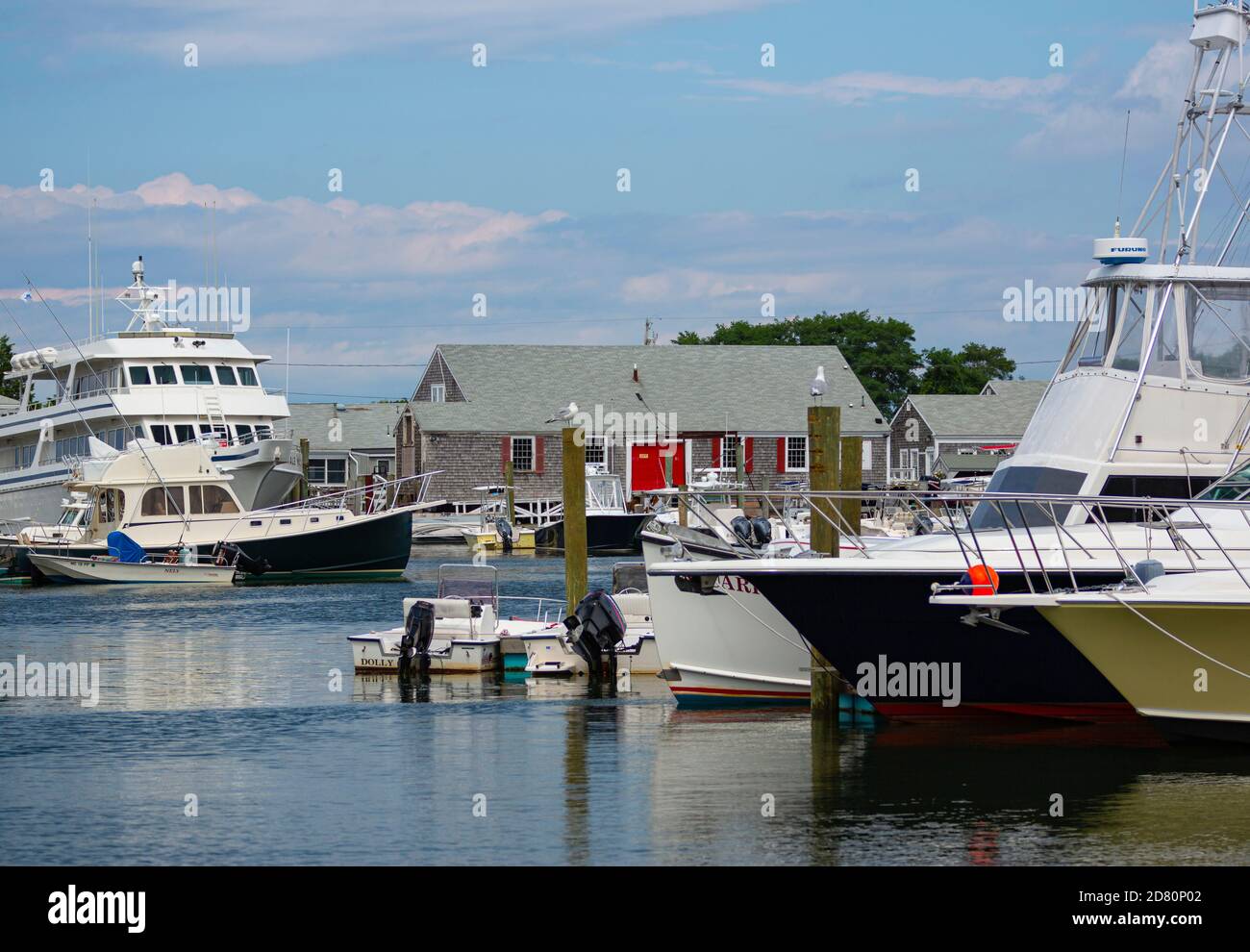 Local scenes of Cape Cod New England architecture and fisherman-4 Stock ...