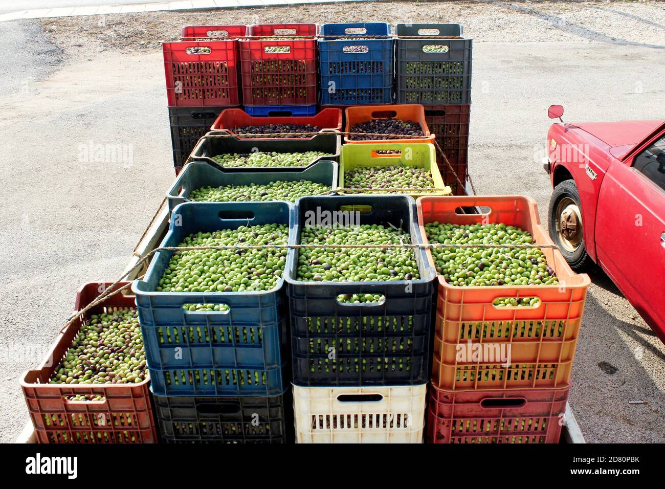 Olives in containers hi-res stock photography and images - Alamy
