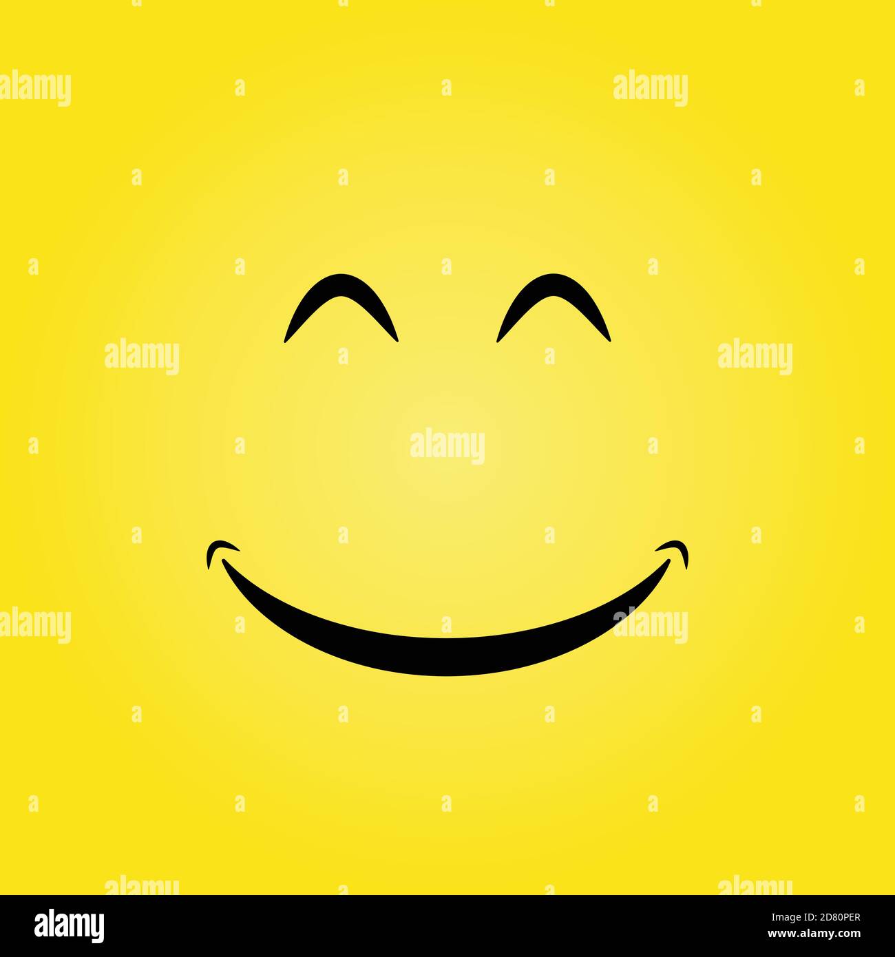 Yellow smile background Stock Vector Image & Art - Alamy