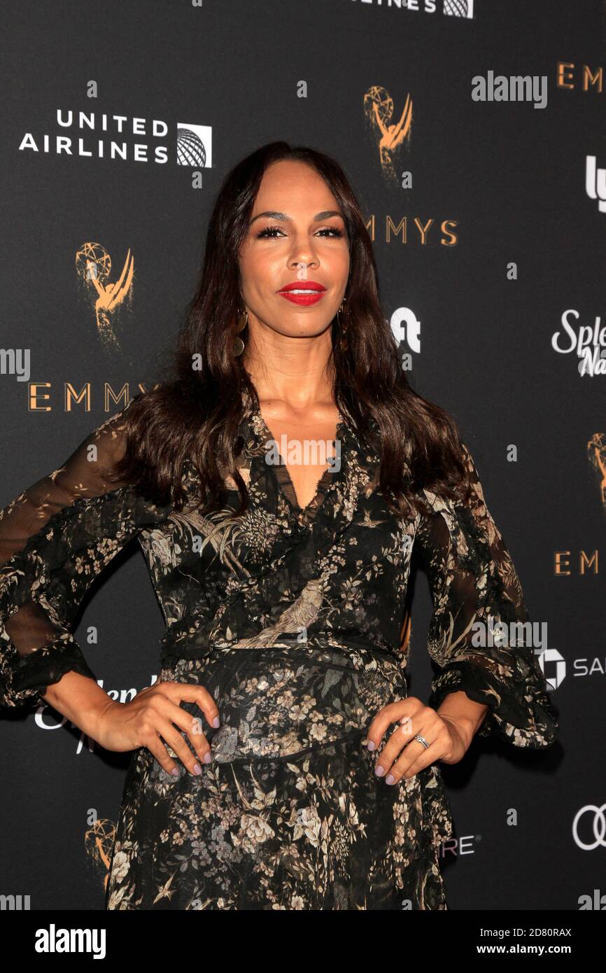 LOS ANGELES - SEP 15: Amanda Brugel at the 69th Primetime Emmy Awards ...