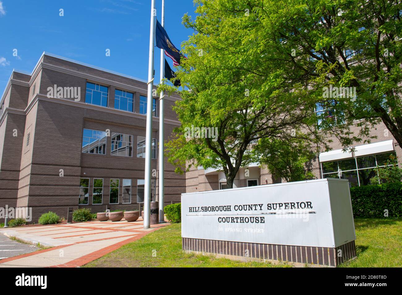 Hillsborough County Superior Courthouse on 30 Spring Street in Nashua ...